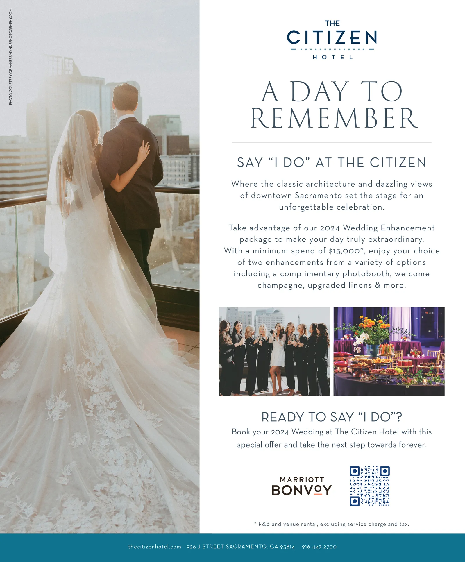 The Citizen Hotel | Sacramento Ballroom Wedding Venue