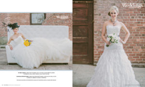 Sneak Peek: Real Weddings Cover Model Finalist Layout - Real Weddings ...