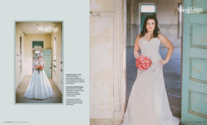 Sneak Peek: Real Weddings Cover Model Finalist Layout - Real Weddings ...