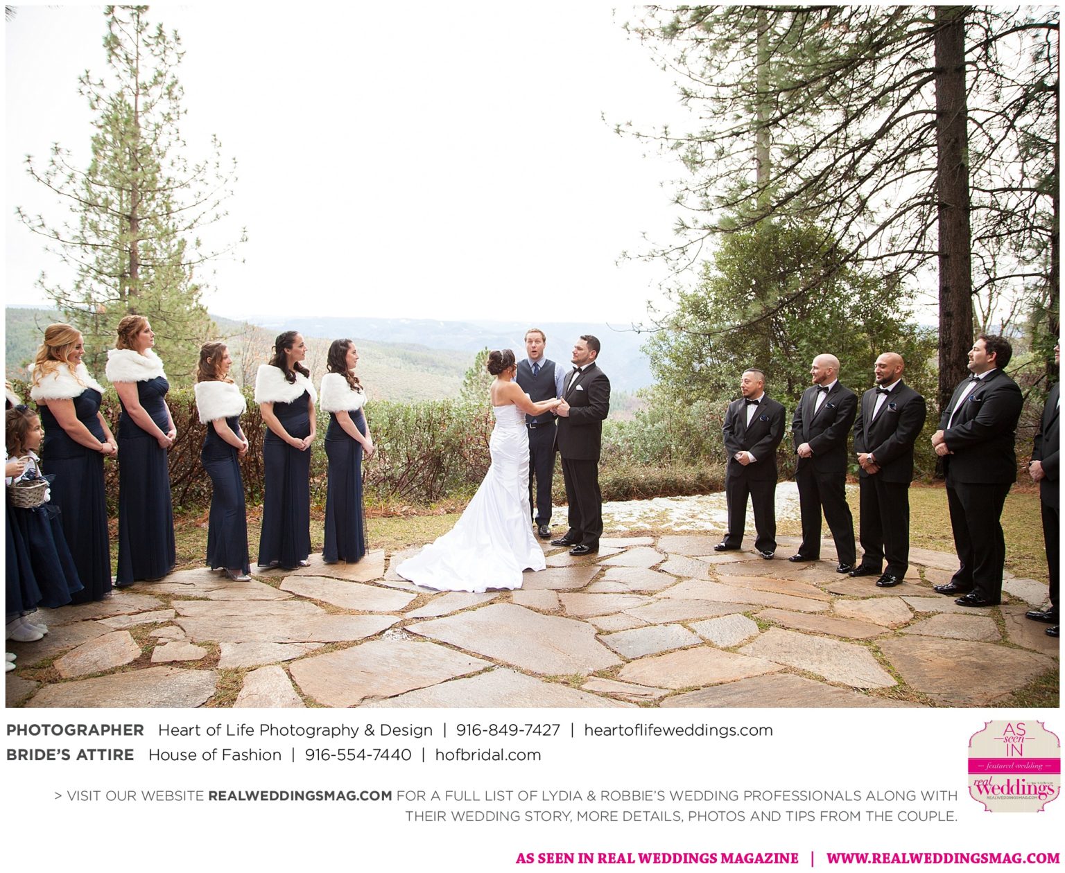 Foresthill Wedding Inspiration: Lydia & Robert Jay {From the Winter ...