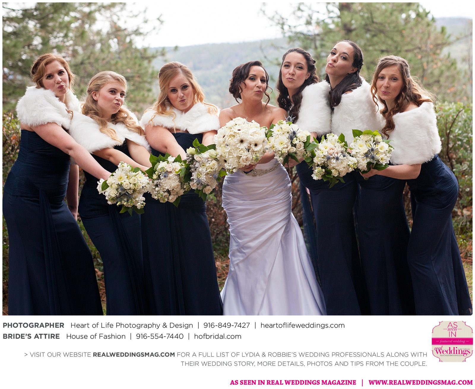 Foresthill Wedding Inspiration: Lydia & Robert Jay {From the Winter ...