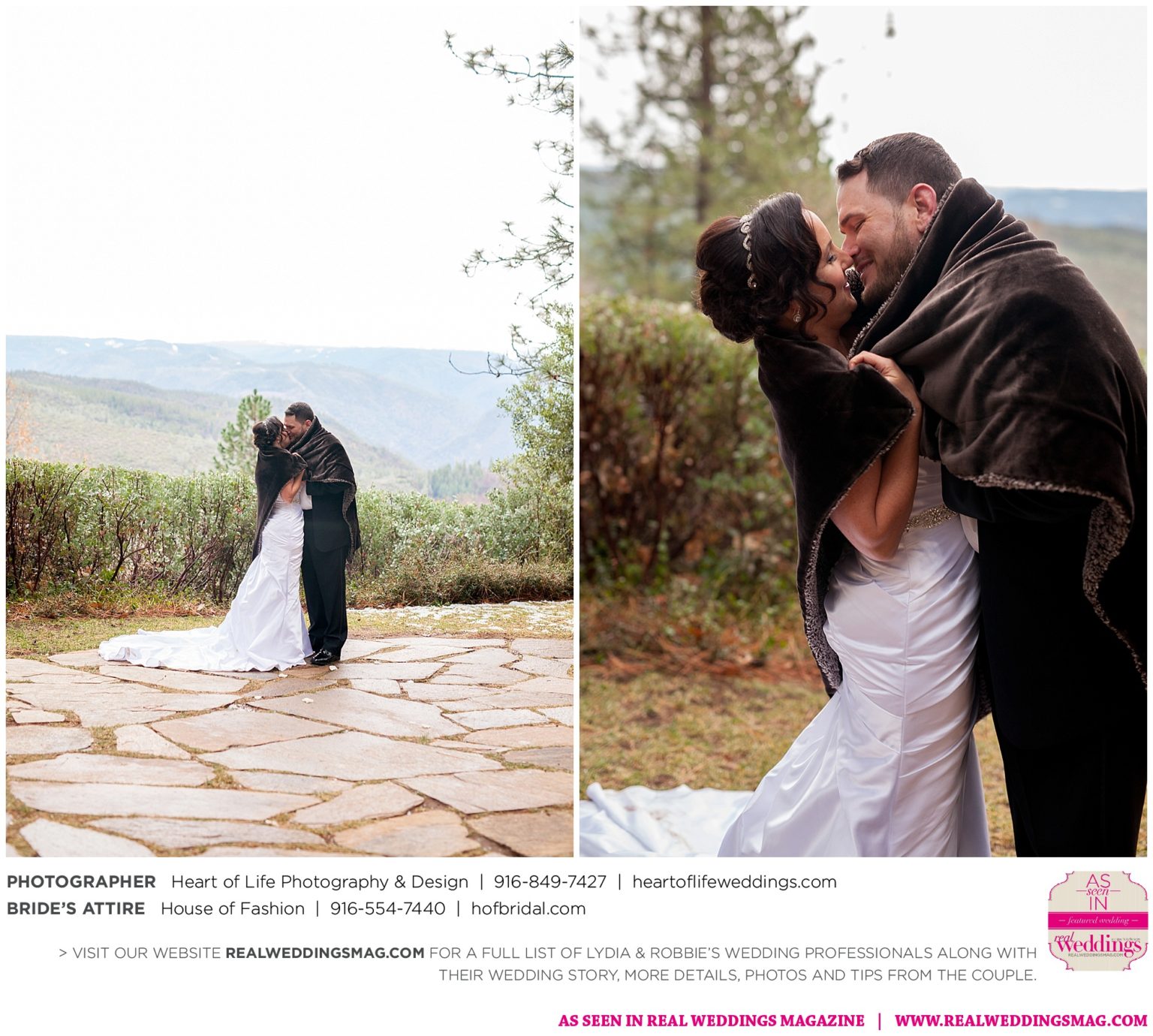 Foresthill Wedding Inspiration: Lydia & Robert Jay {From the Winter ...