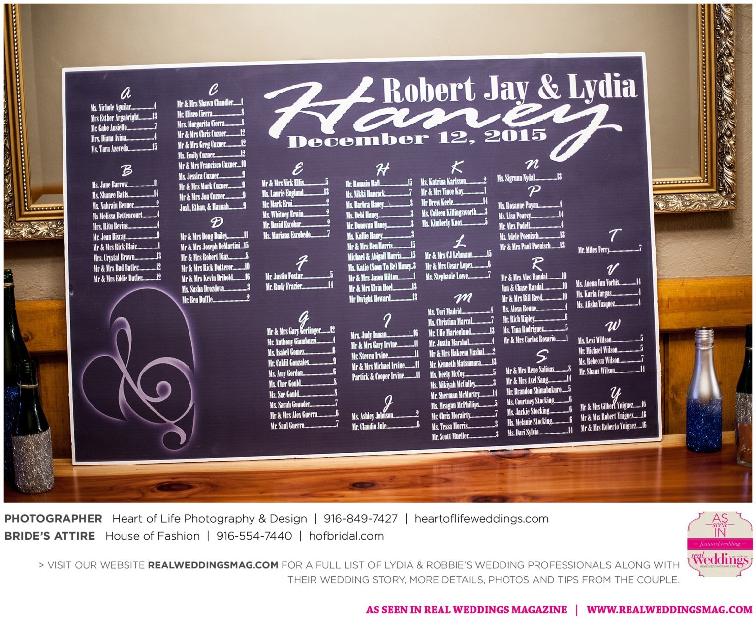 Foresthill Wedding Inspiration: Lydia & Robert Jay {From the Winter ...