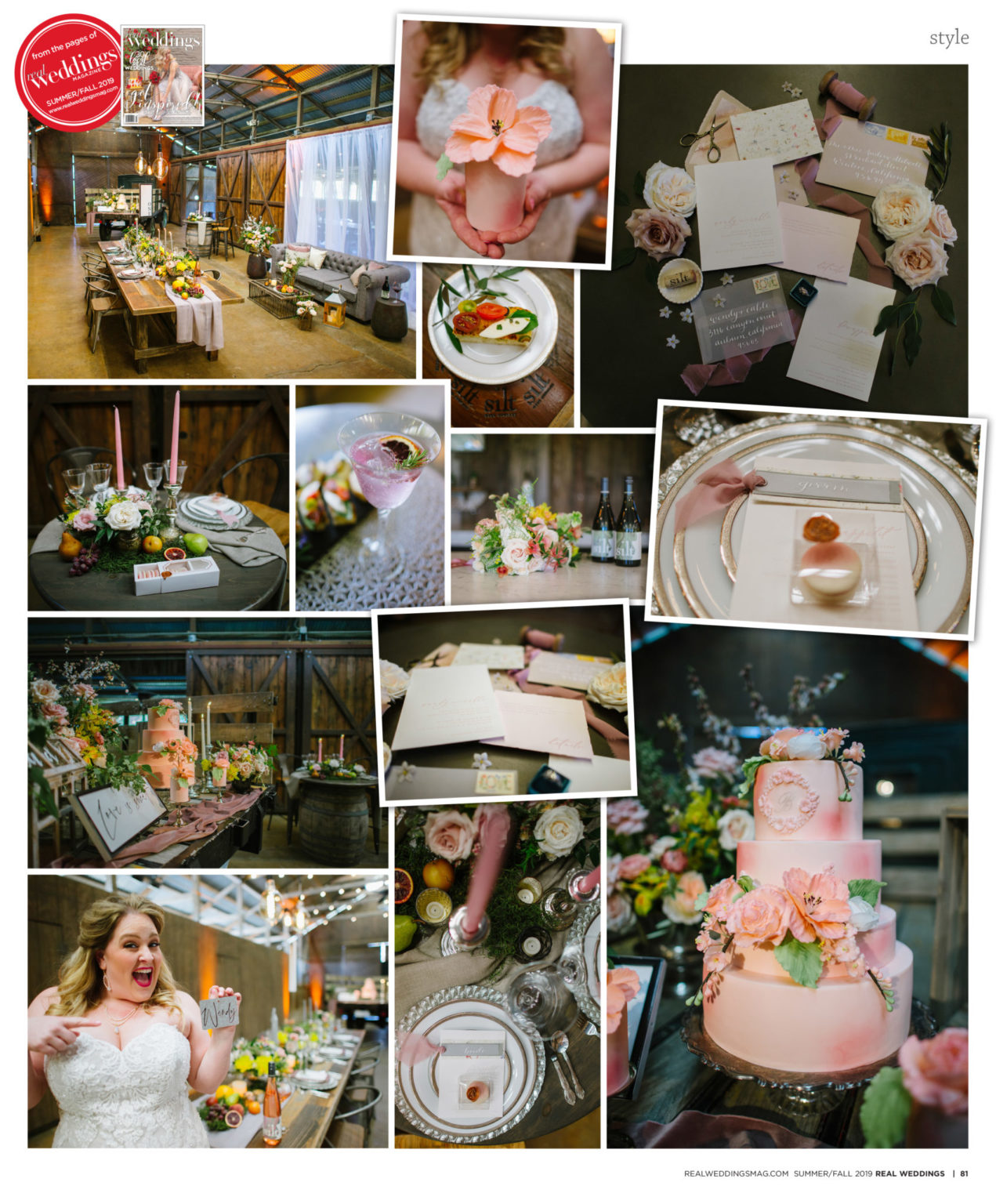 Sacramento Wedding Inspiration: Something Old, Something New {The Layout}
