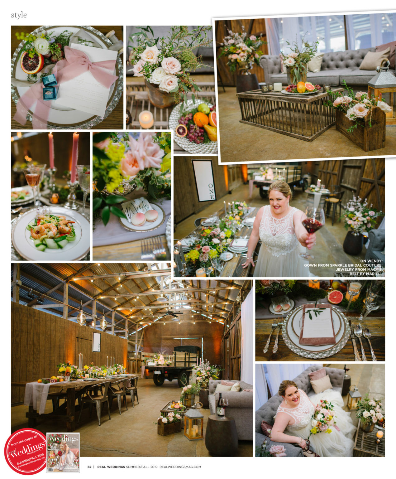 Sacramento Wedding Inspiration: Something Old, Something New {The Layout}