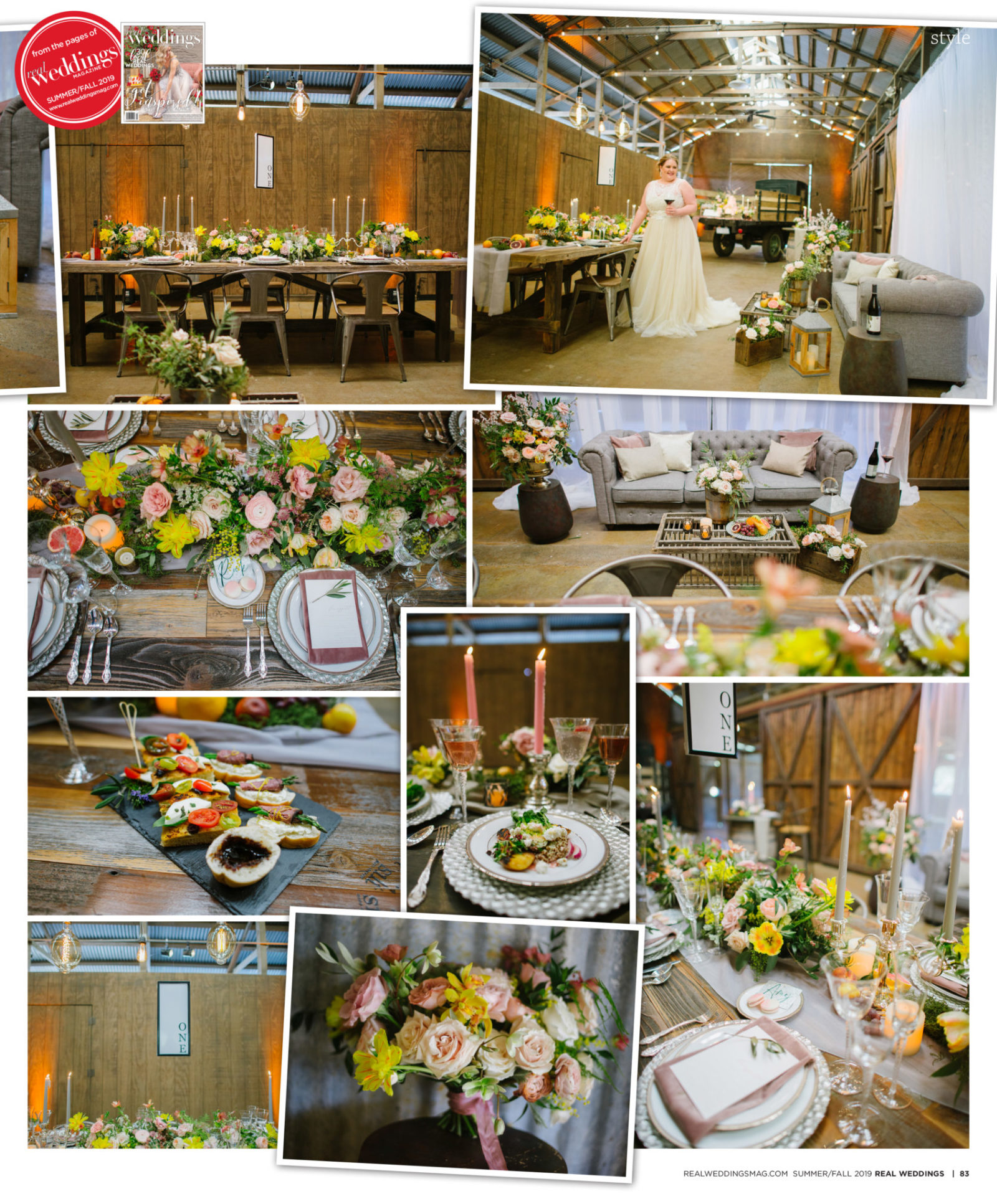 Sacramento Wedding Inspiration: Something Old, Something New {The Layout}