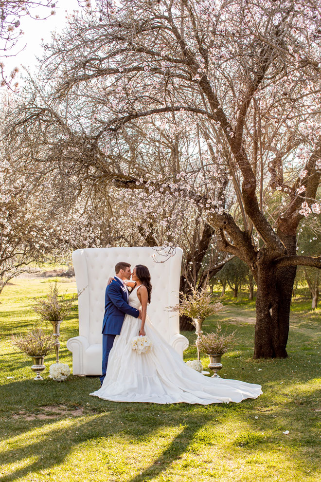 Romantic Sunset Springtime-Inspired Wedding: Style Files {Taber Ranch}