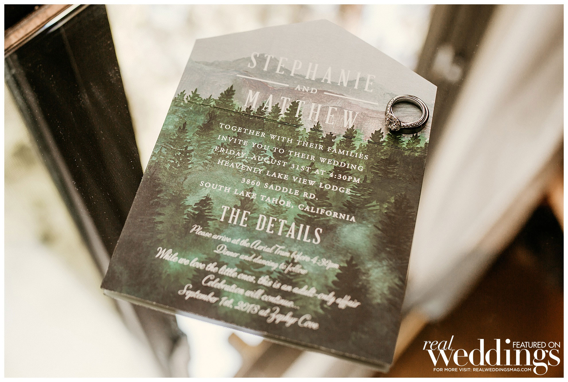 Stephanie & Matt - Real Weddings Magazine