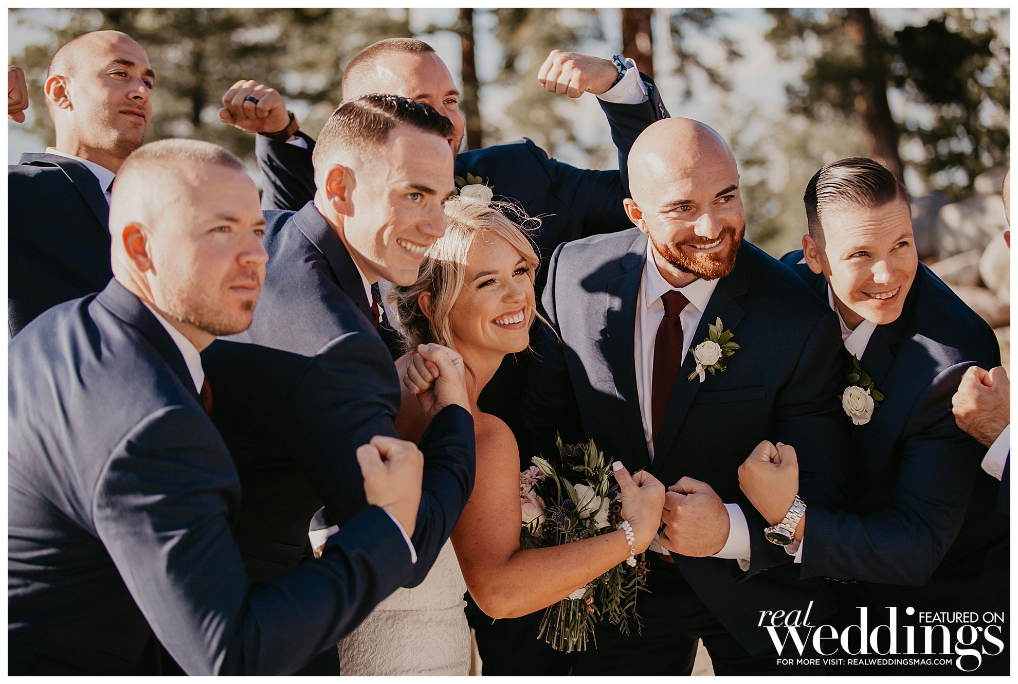 Stephanie & Matt - Real Weddings Magazine
