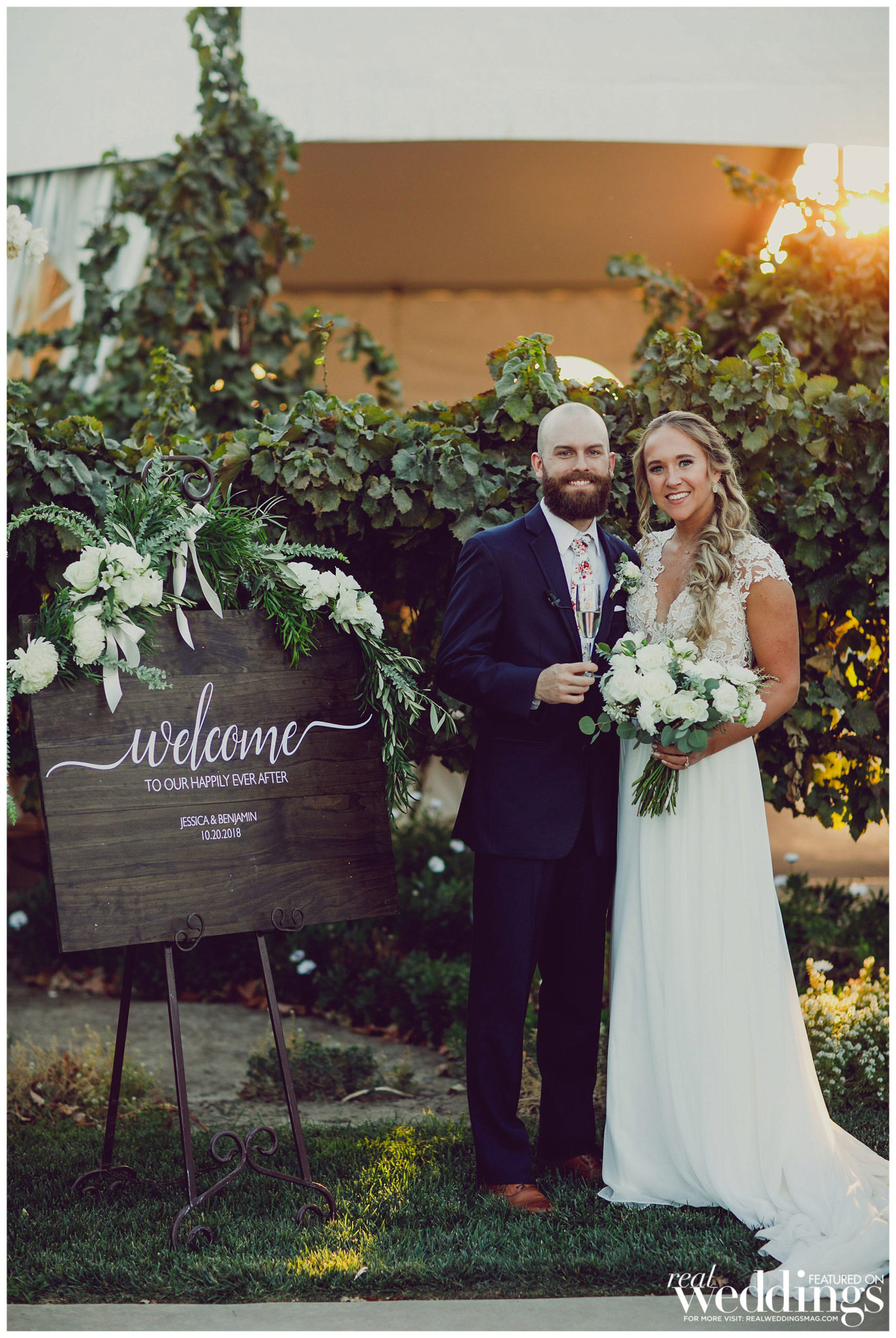 Jessica & Ben - Real Weddings Magazine