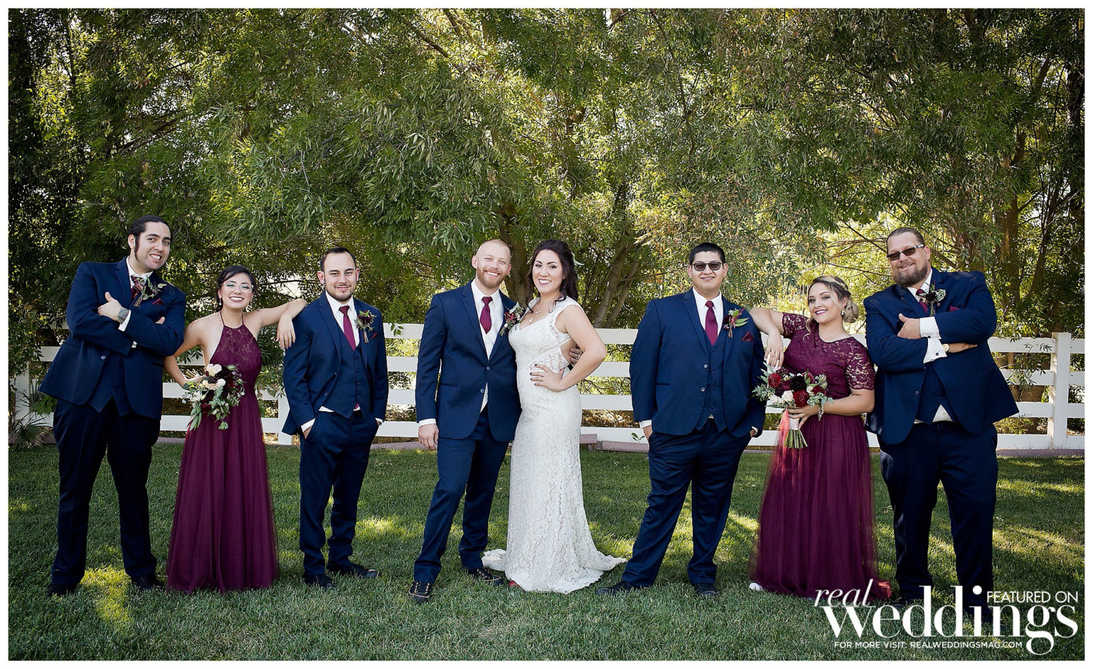 Ashley & Samuel - Real Weddings Magazine