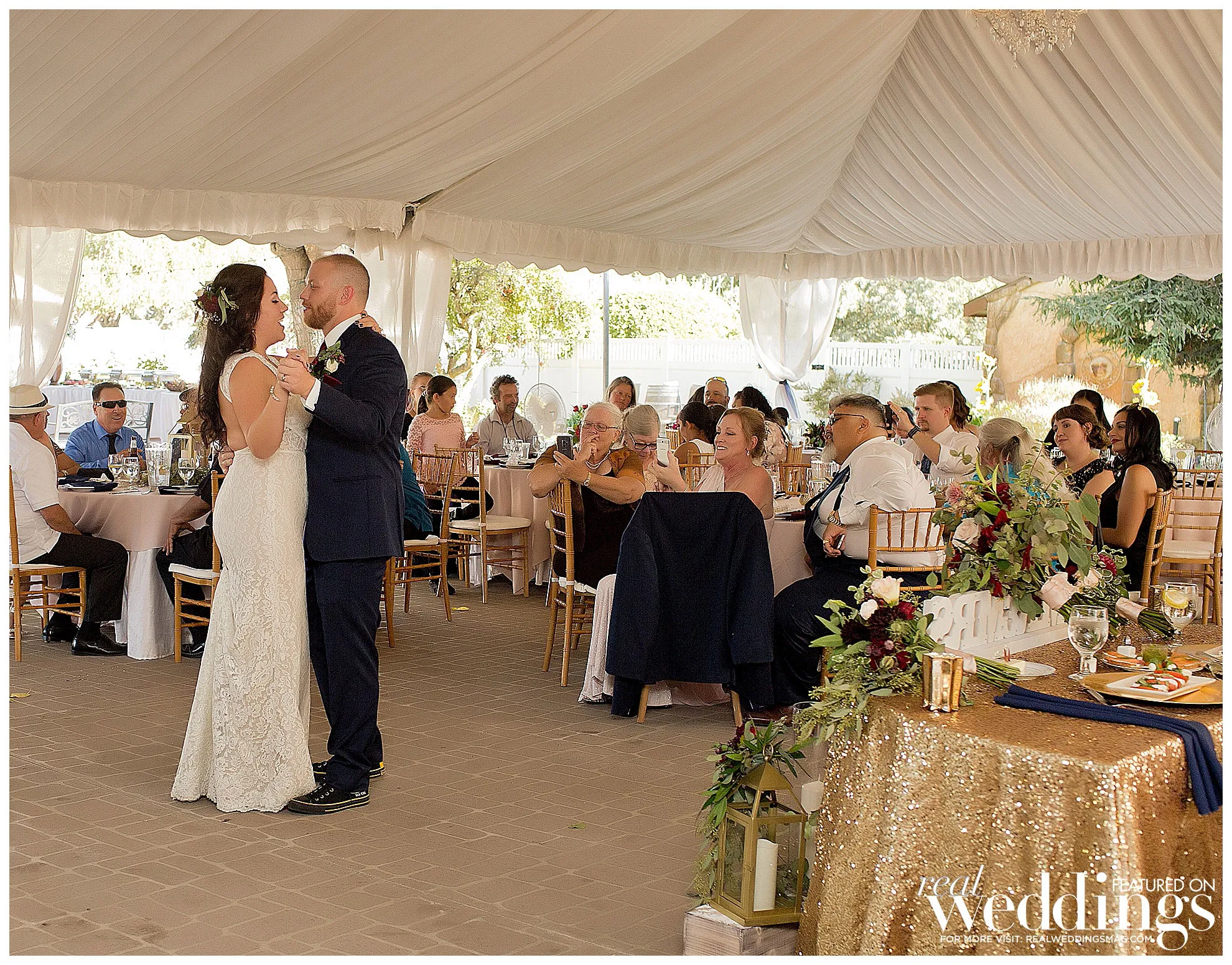 Ashley & Samuel - Real Weddings Magazine