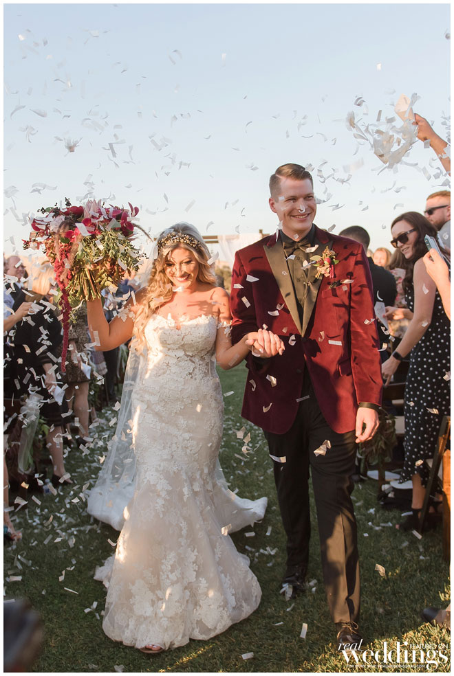 Stephanie + Brandon - Real Weddings Magazine