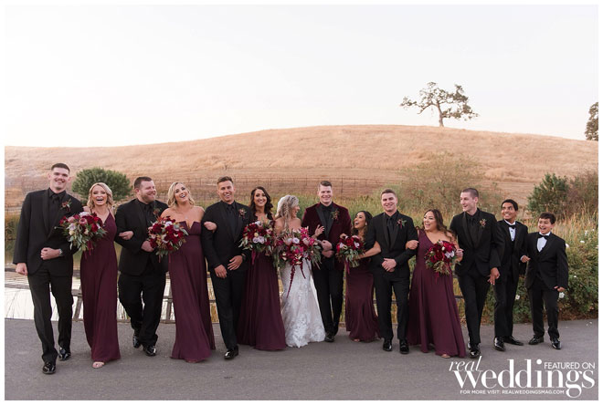 Stephanie + Brandon - Real Weddings Magazine