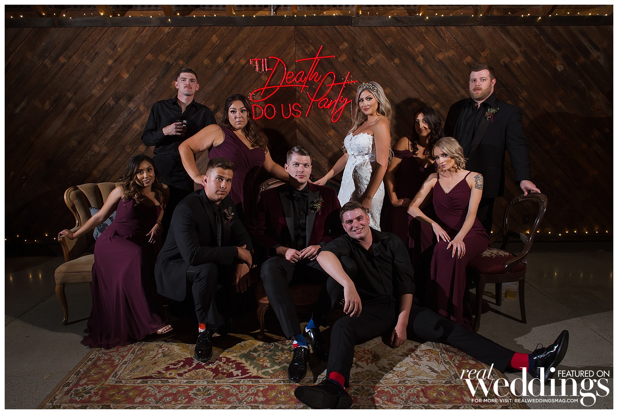 Stephanie + Brandon - Real Weddings Magazine