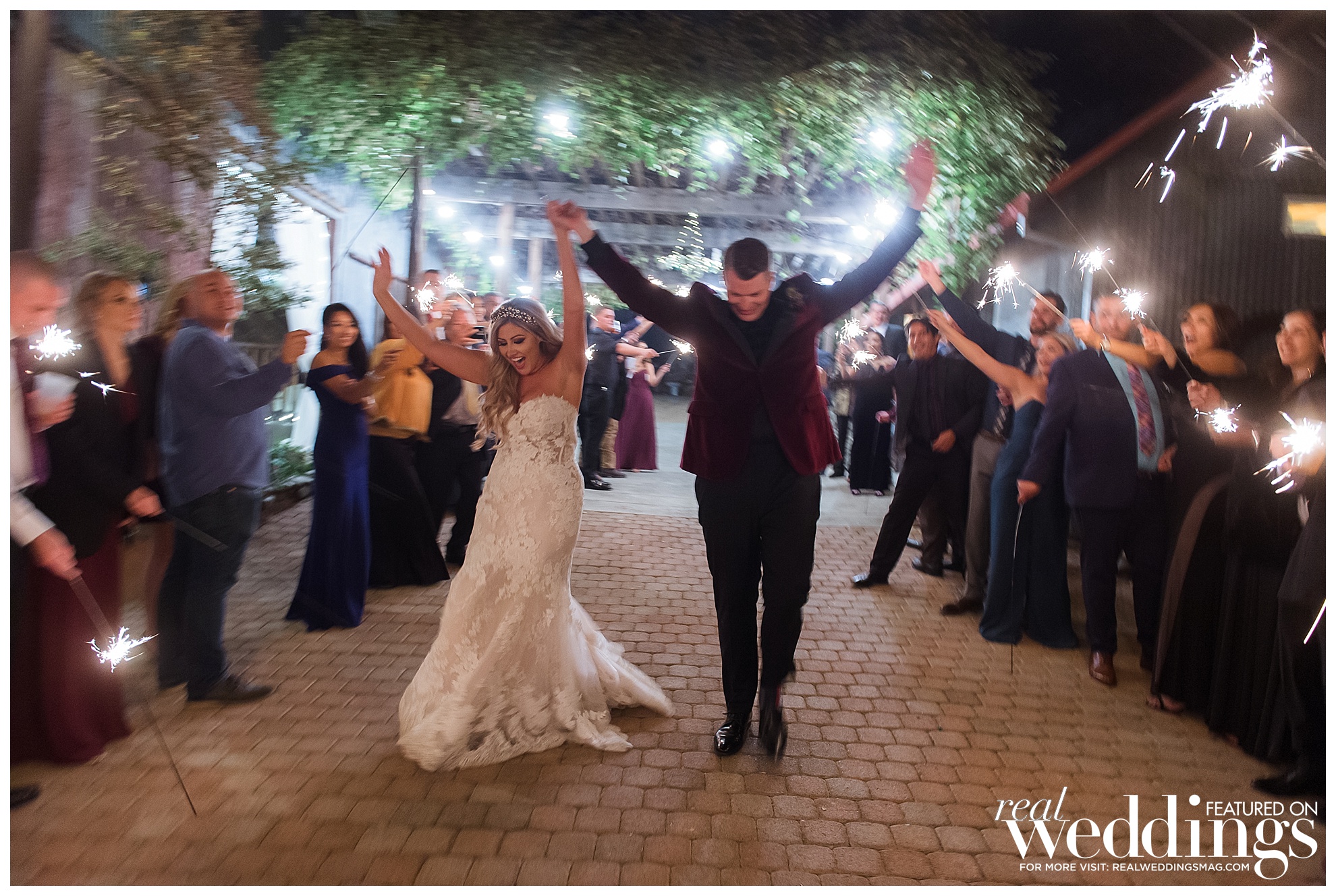 Stephanie + Brandon - Real Weddings Magazine