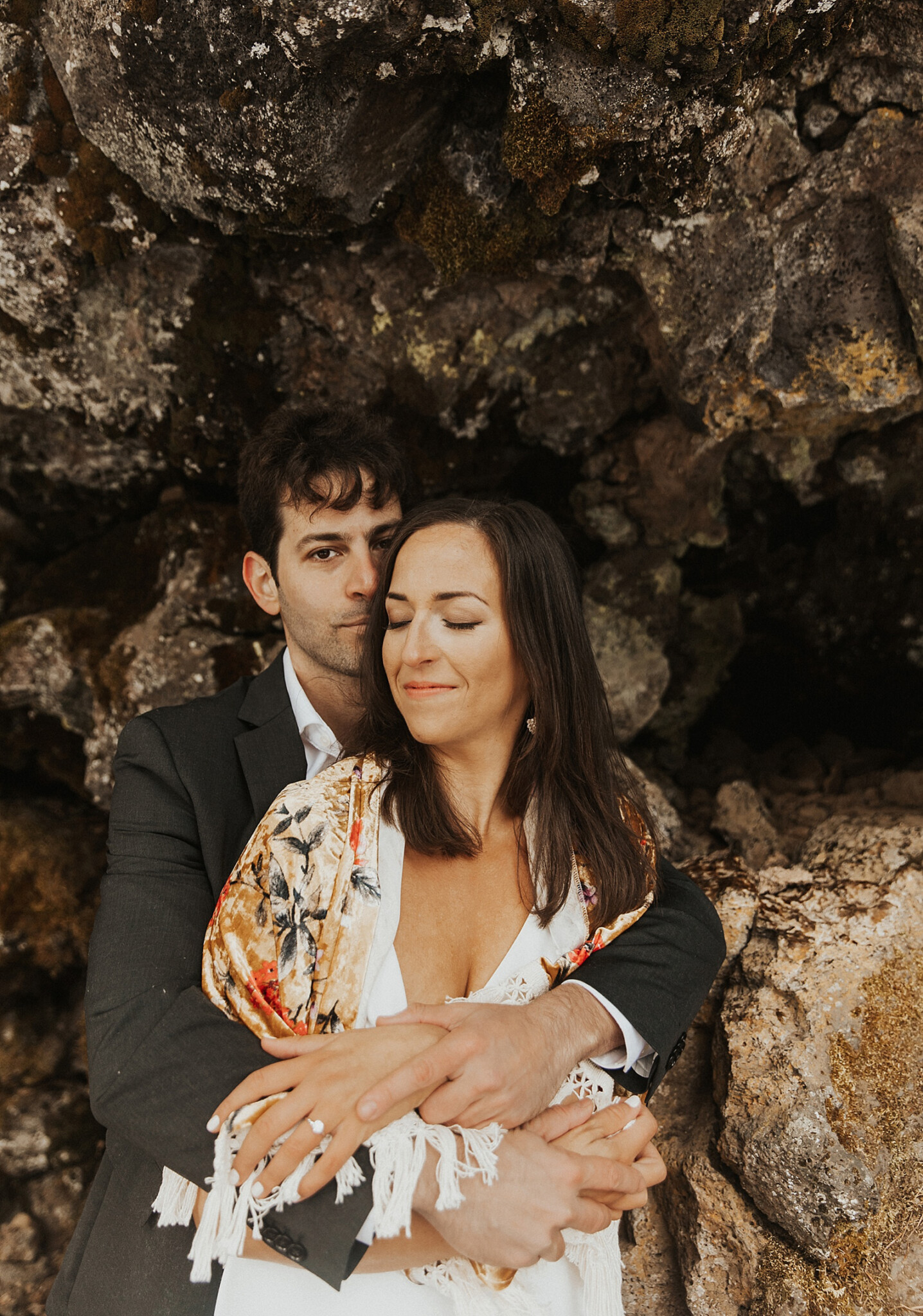 Real Weddings Wednesday: Mt. Shasta Elopement—Jessica + Tal