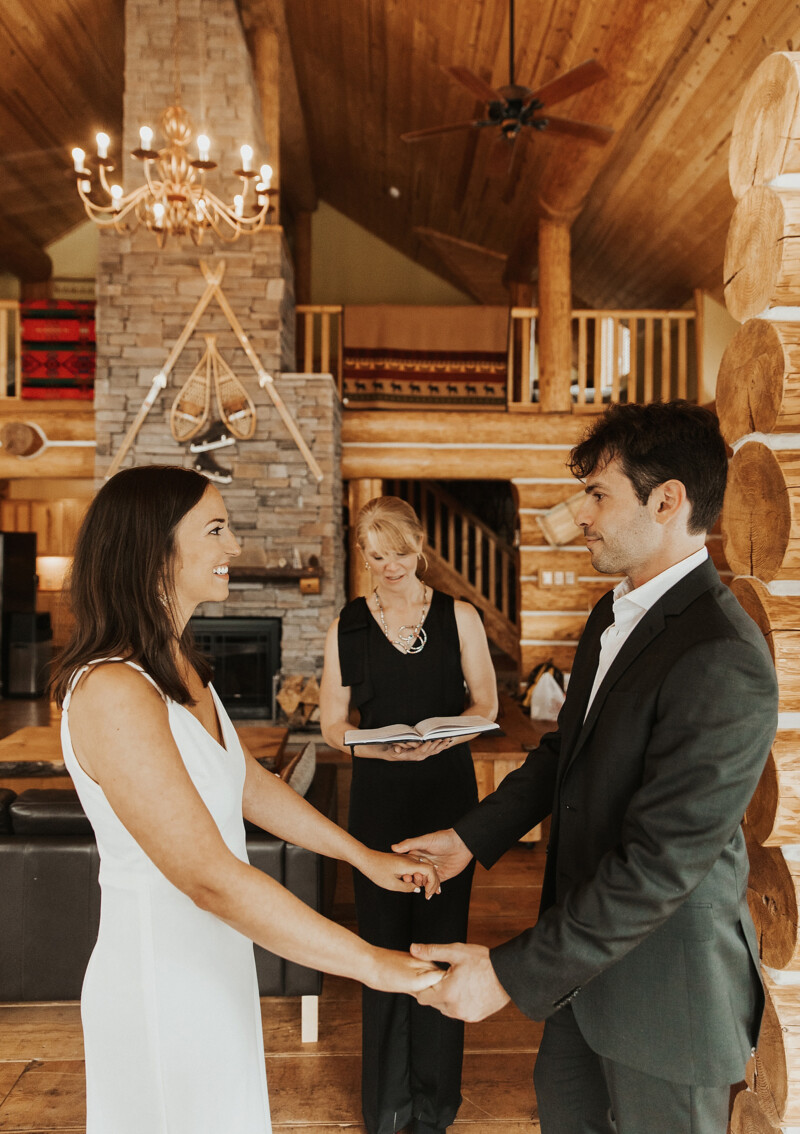 Real Weddings Wednesday: Mt. Shasta Elopement—Jessica + Tal