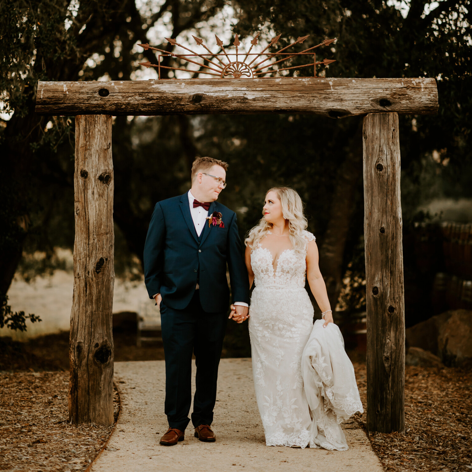 Real Weddings Wednesday: Renee + Chris's Romantic Outdoor Ceremony