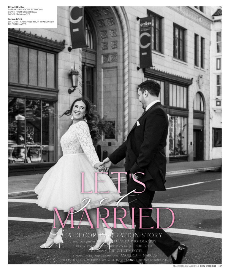 The Citizen Hotel Sacramento Wedding Inspiration: Let's Get Married ...