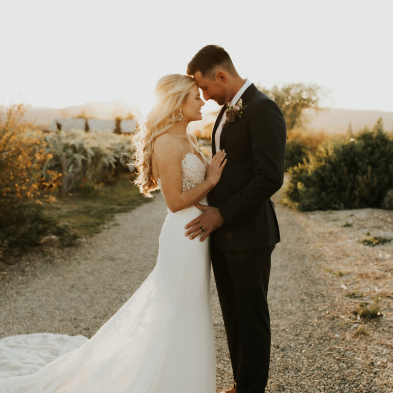 Romantic Park Winters Wedding | Ally + Zach