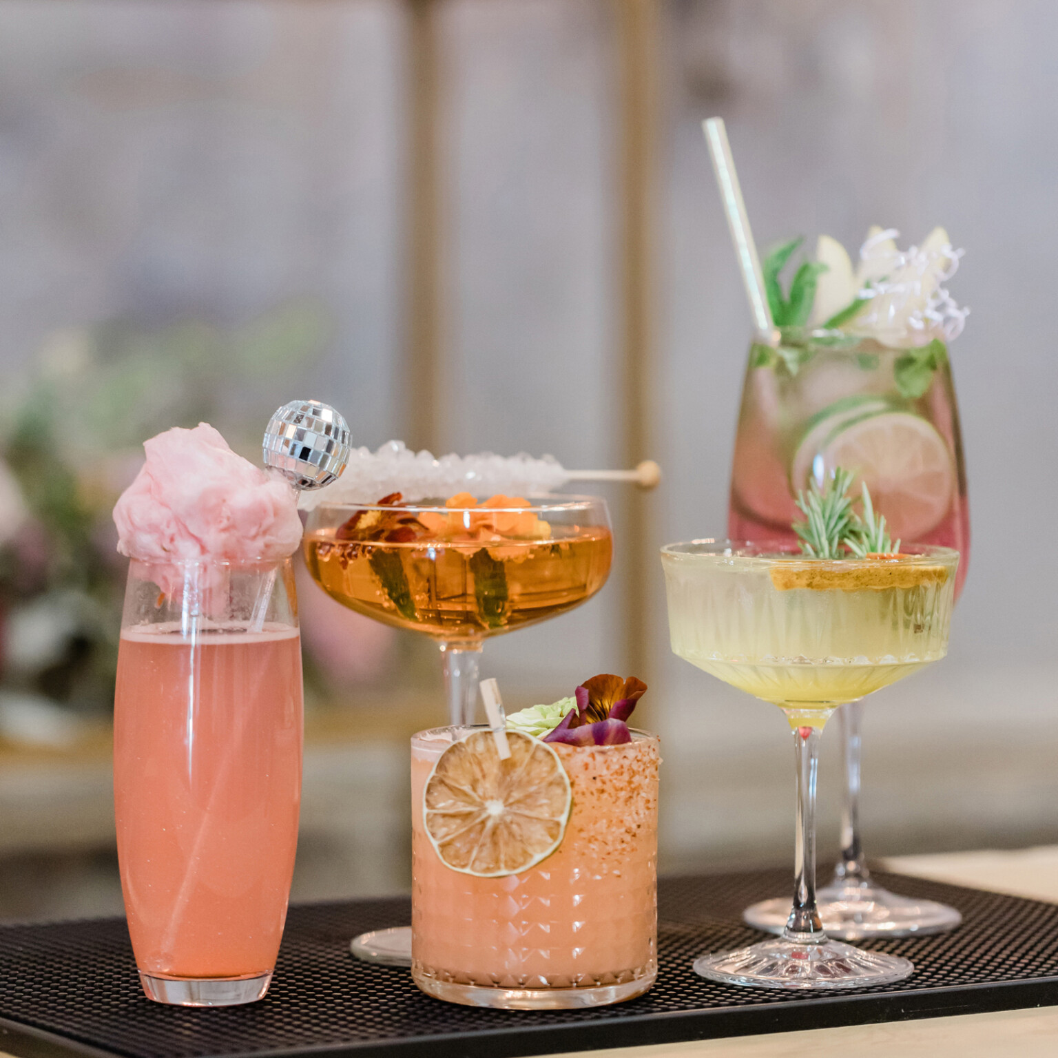 Signature Drinks from Sips + Floss-Sacramento Bar Service