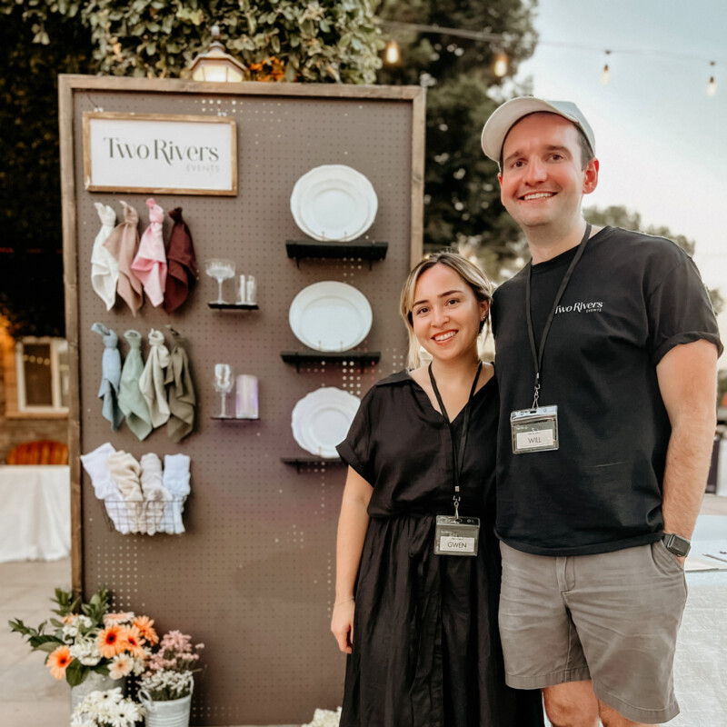 5 Things To Know About: Will & Gwen | Two Rivers Events: Sacramento Wedding and Event Rentals
