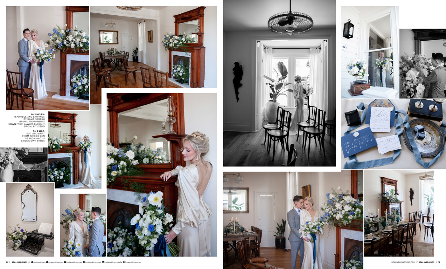 The Parsonage 1865 Wedding Inspiration: Vintage Love Affair—The Layout