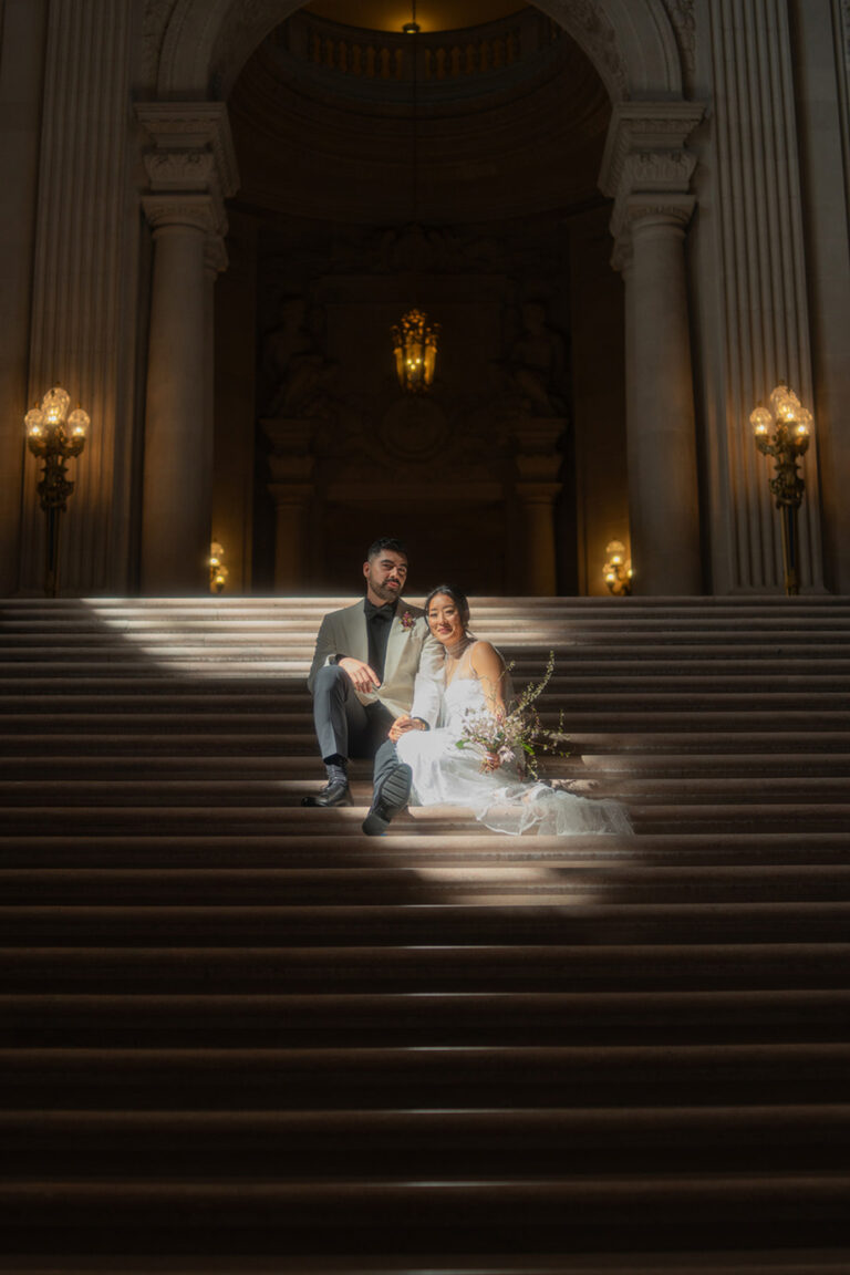 A City Hall “I Do” to Remember: Lora + Jesse’s Intimate Bay Area Wedding